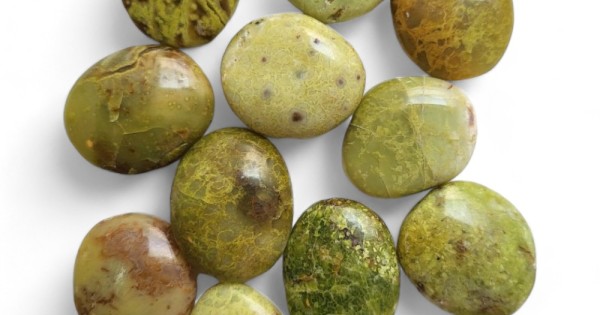 Groene Opaal Plat 2-3cm kopen edelstenen winkel Apollanja