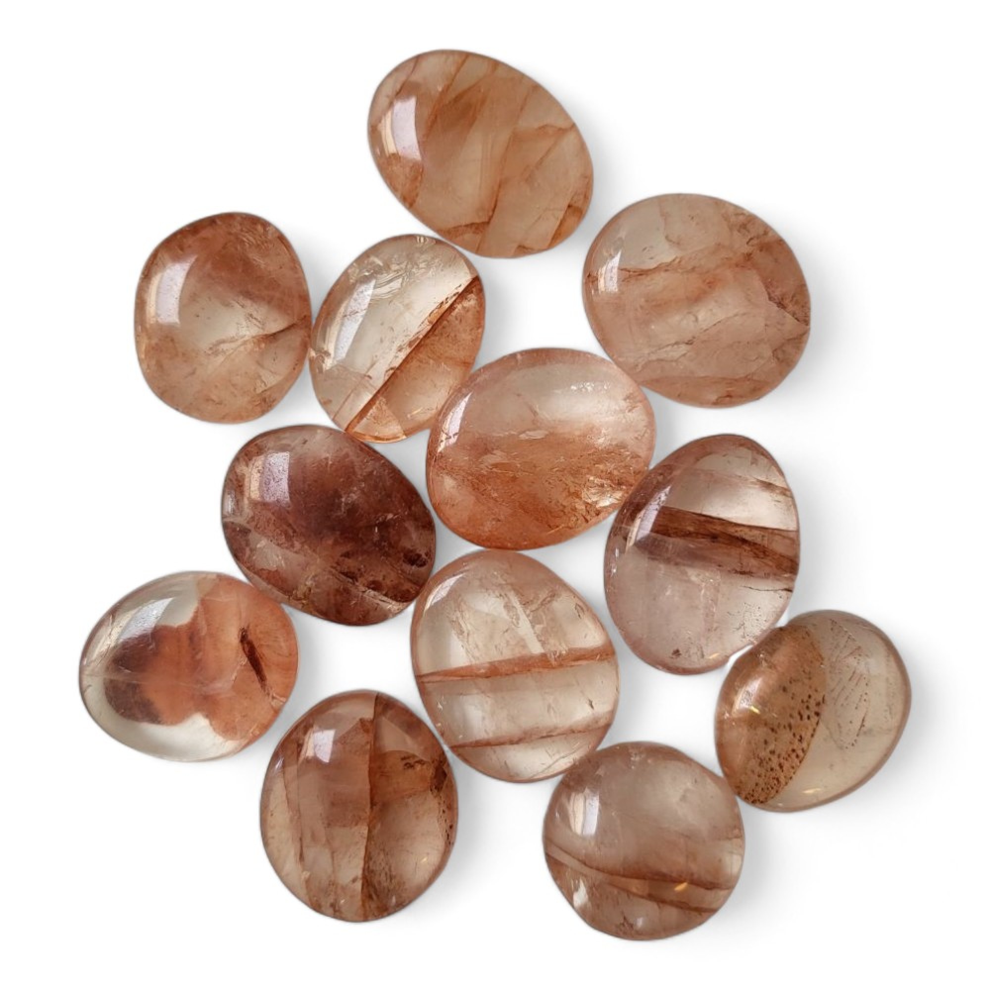 Hematietkwarts Plat 2-3cm kopen Edelstenen Winkel Apollanja Crystals
